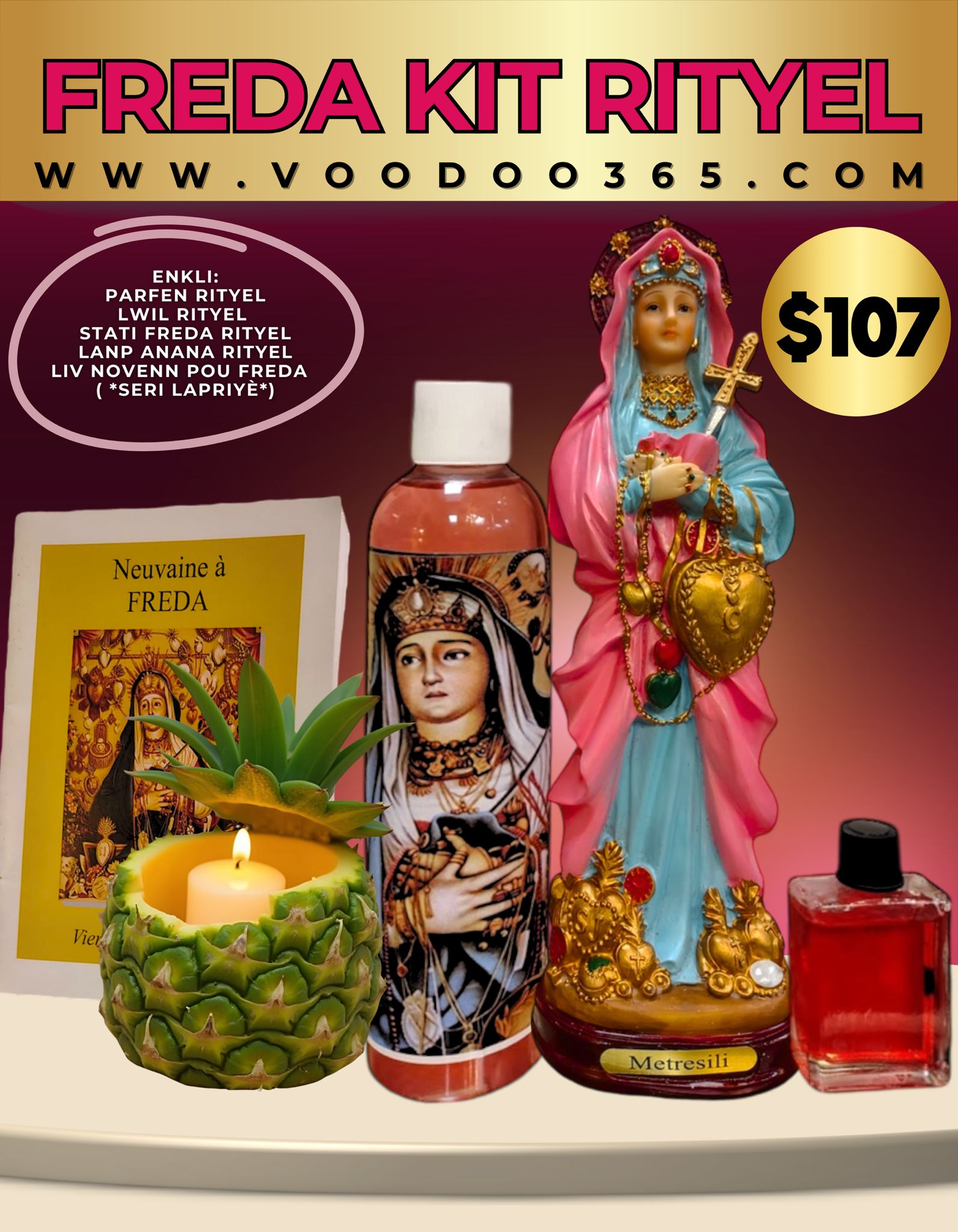 FREDA RITYEL KIT – Voodoo 365