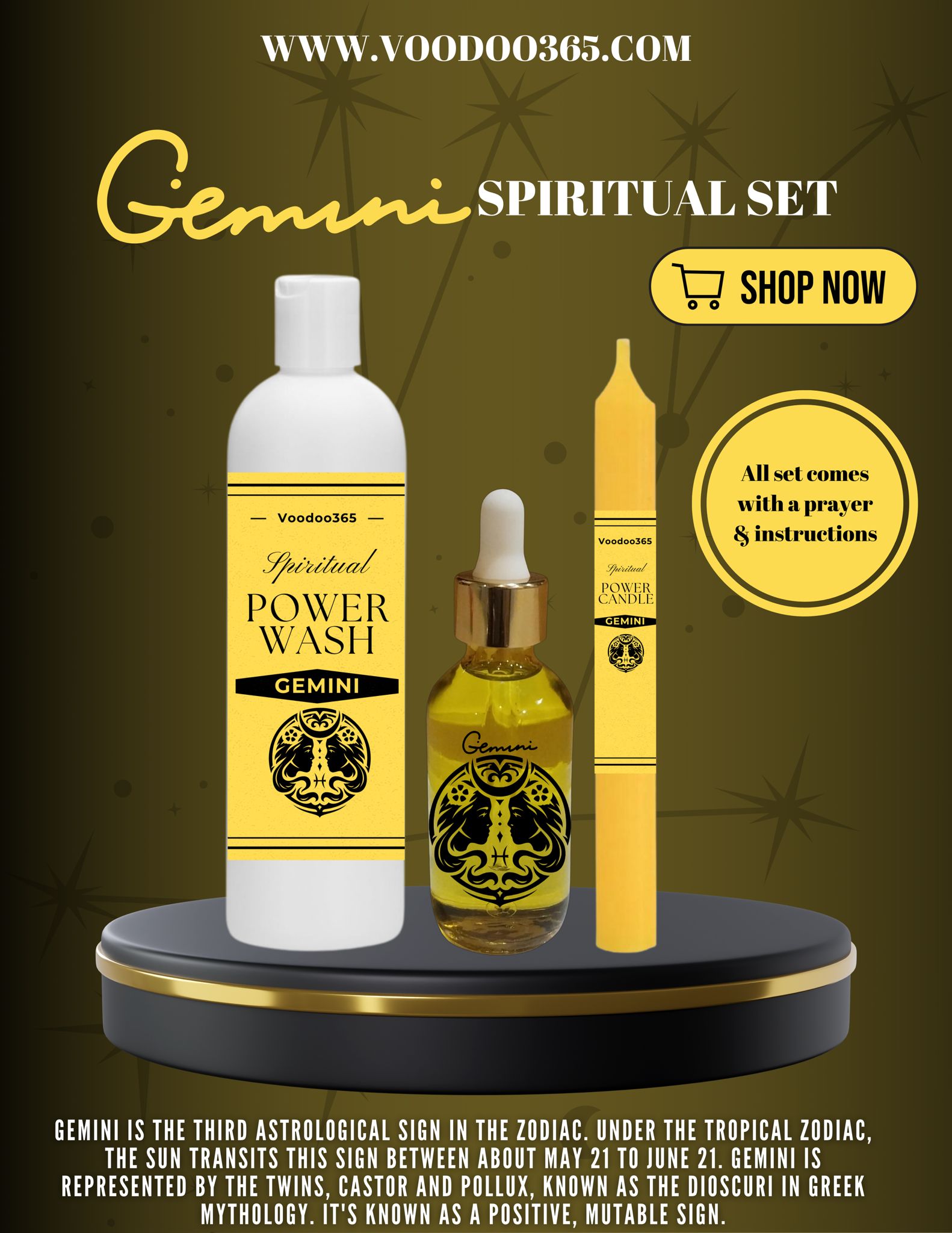 Gemini power kit – Voodoo 365